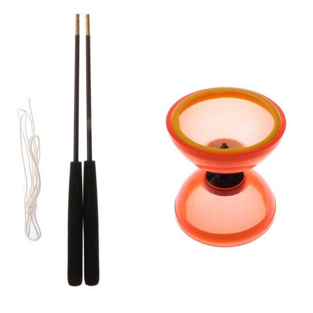 Triple Diabolo แบริ่งพลาสติกแบบดั้งเดิม Yo-Yo Stick Games | Lazada.co.th