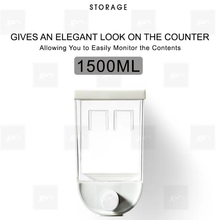 Kontainer Dispenser Plastik Sereal Multifungsi | Lazada Indonesia