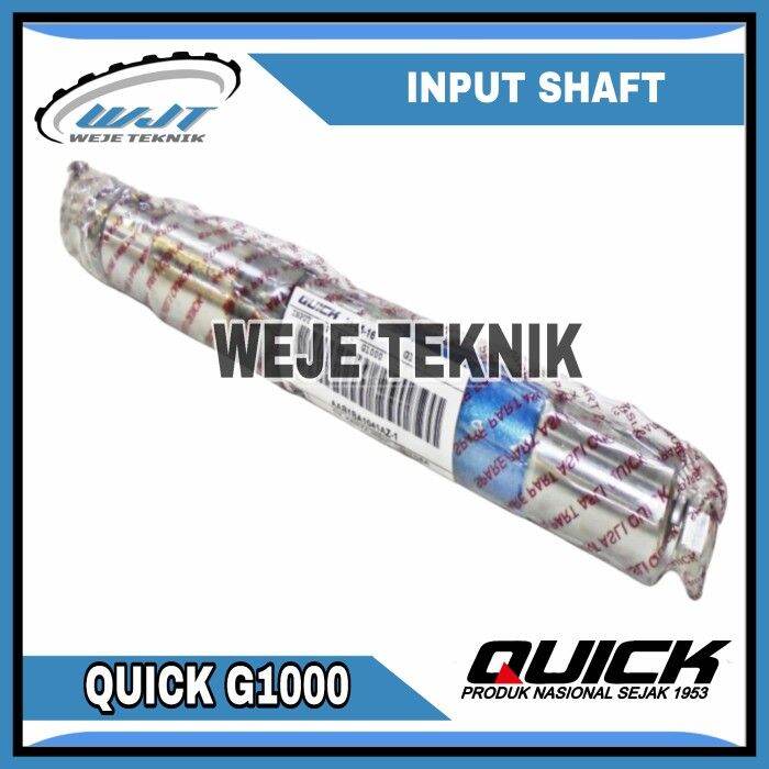 INPUT SHAFT GEARBOX TRAKTOR QUICK G1000 | Lazada Indonesia