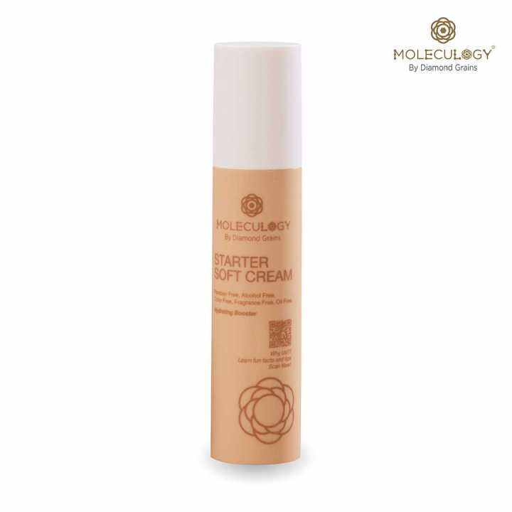 Moleculogy Starter Soft Cream by Diamond Grains(50g.) สตาร์ทเตอร์ ซอฟท์ครีม | Lazada.co.th