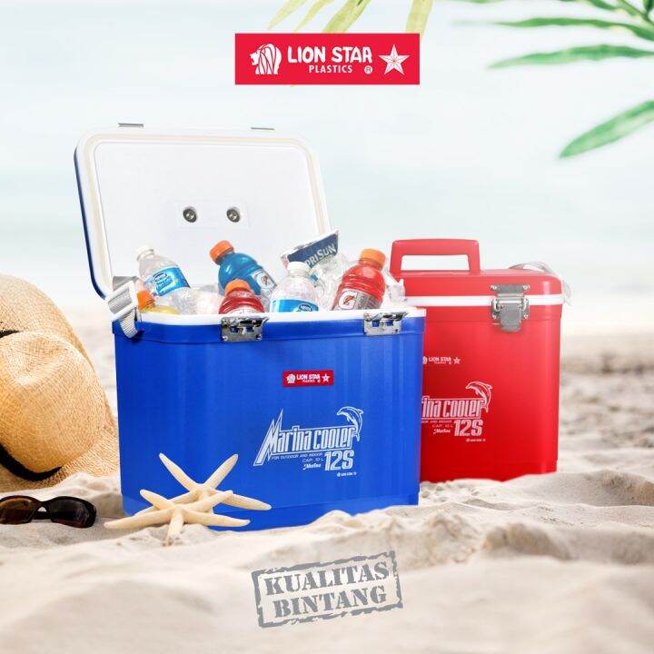 cooler box , tempat es batu 10 liter marina 12s lionstar | Lazada Indonesia