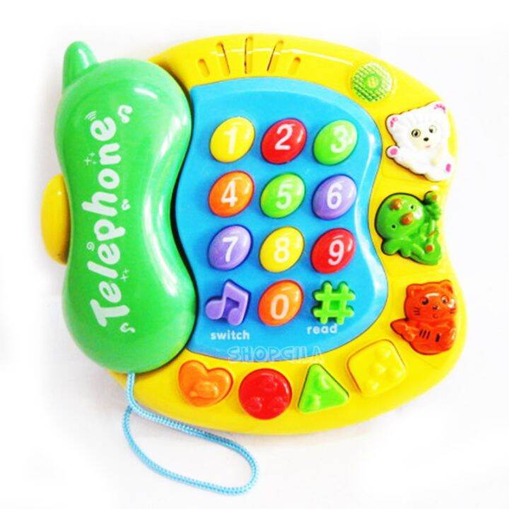 [READY STOCK] Good Friend Baby Phone Play Set With Music, Voice ...