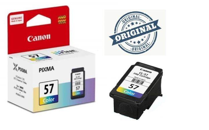 [ORIGINAL] CANON CL-57 COLOR INK CARTRIDGE [READY STOCK] | Lazada