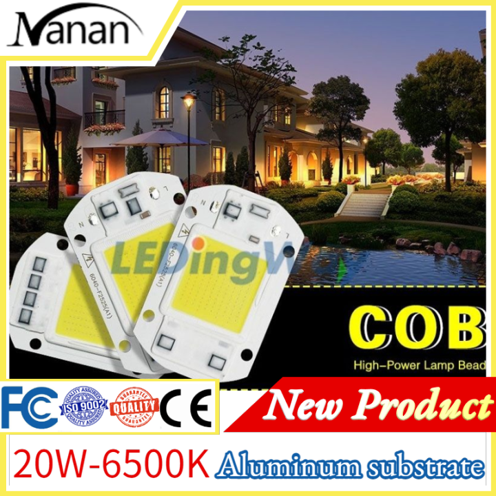 Nanan COB CIP LED Lampu Chip Lampu COB LED 220V Manik Pertumbuhan Tanaman Tekanan Tinggi 2022 ...