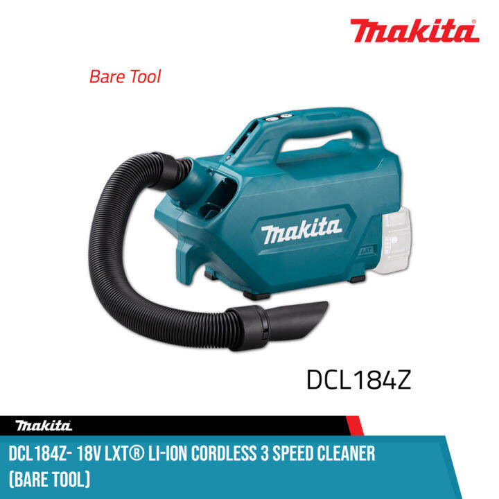 MAKITA DCL184Z- 18V LXT® Li-Ion Cordless 3 Speed Cleaner (Bare Tool ...