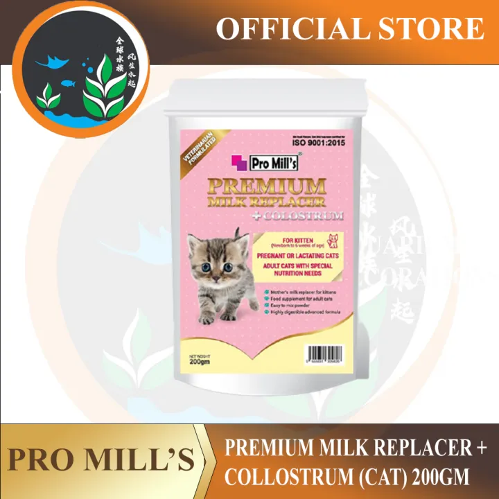 Pro Mill's Premium Milk Replacer + Enriched COLOSTRUM for kitten | Lazada