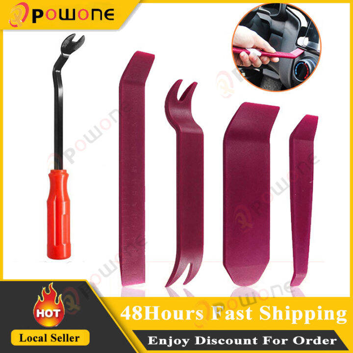 5 Pcs Car Panel Remover Tool Plastic Prying Tool for Car Interiors ...