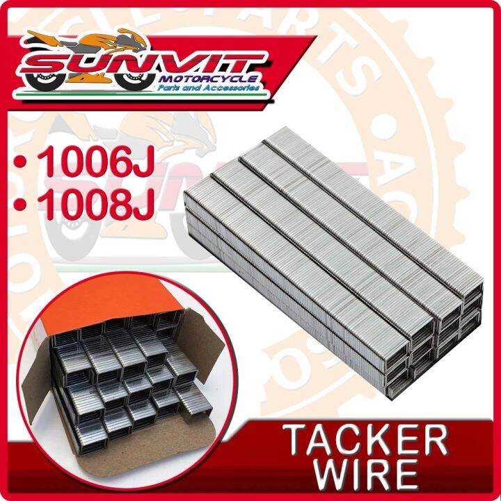MOTORCYCLE STAPLE WIRE / TACKER 1006J 1008J | Lazada PH