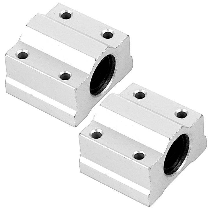 2Pcs SCS8UU 8mm Linear Motion Ball Slide Units Bearing Block Al Rail Guide Shaft CNC | Lazada.co.th