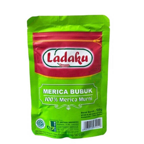 Ladaku Merica Bubuk Ukuran Besar 100g | Lazada Indonesia