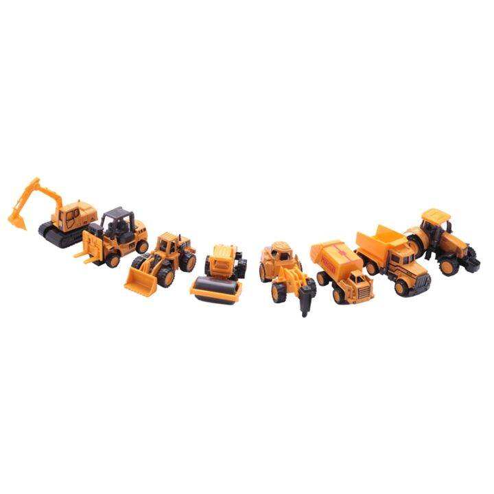Children'S Toy Mini Set Alloy Engineering Vehicle Excavator Sliding ...