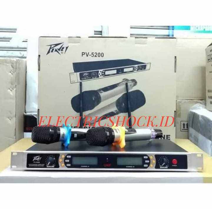MIC WIRELESS PEAVEY PV 5200 / PV-5200 HANDHELD | Lazada Indonesia