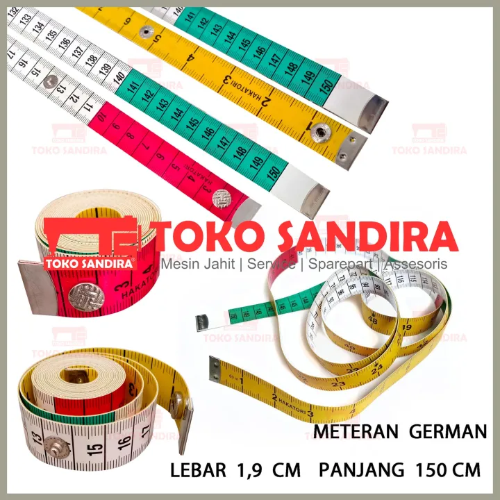 Meteran Besar 19 GL Germany/Meteran kain/meteran jahit | Lazada Indonesia
