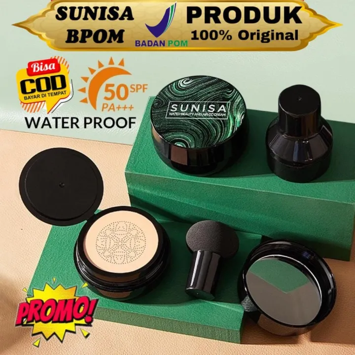 SUNISA ORIGINAL Asli - Bedak Sunisa Glowing, Original Tahan Air, Sunisa ...