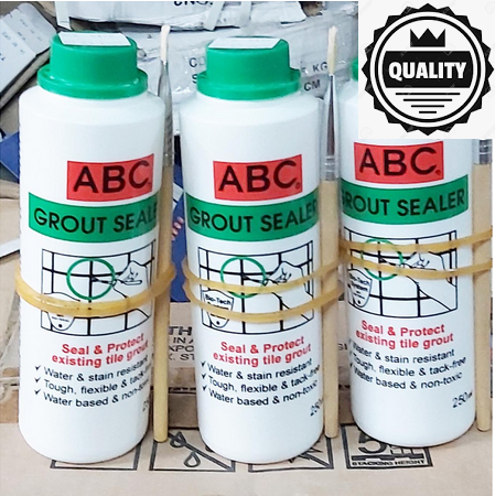 ABC Tile Grout Sealer, Seal & Protect Tile Grouts Water and Stain Resistant with Brush | Lazada PH