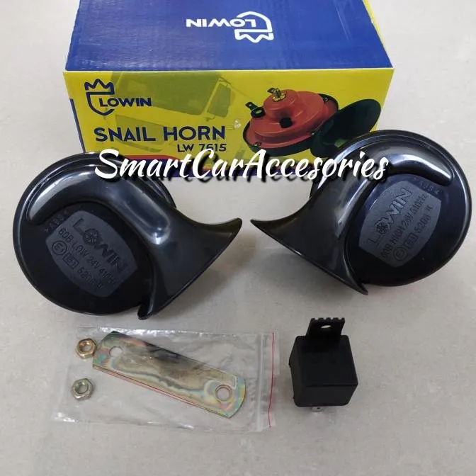 KLAKSON BEL BELL HORN KEONG MOBIL TRUCK TRUK TREK BUS BIS 24 VOLT ...
