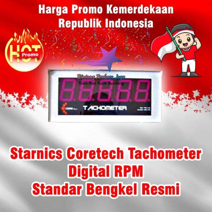 Starnics Coretech Tachometer / Digital RPM / Standar Bengkel Resmi HARGA PROMO KEMERDEKAAN ...