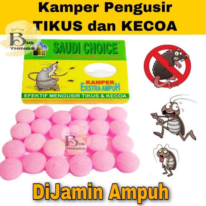 KAMPER PENGUSIR TIKUS ISI 24 PCS / KAMPER BARUS PENGUSIR TIKUS & KECOA ...