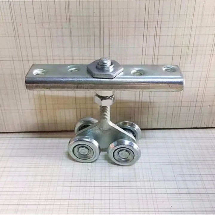 E-shop: Steel Hanging Gate Wheel roller pulley sliding door track ...