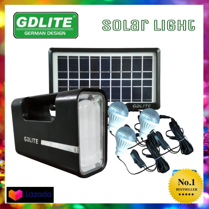 Gdlite Solar Lighting Kit | Lazada PH