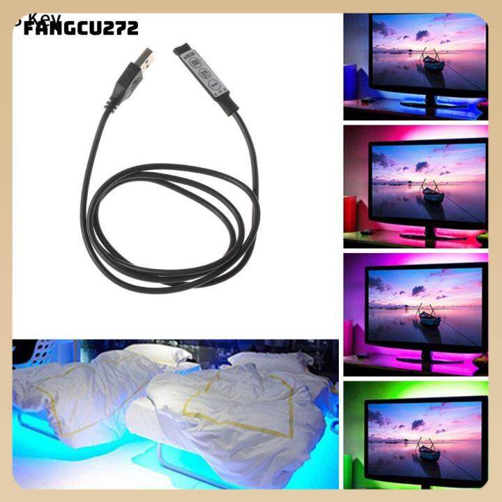 【COD&Ready Stock】 Led Light 4 Pin Female Connector Dimmer USB DC 5V 3 ...