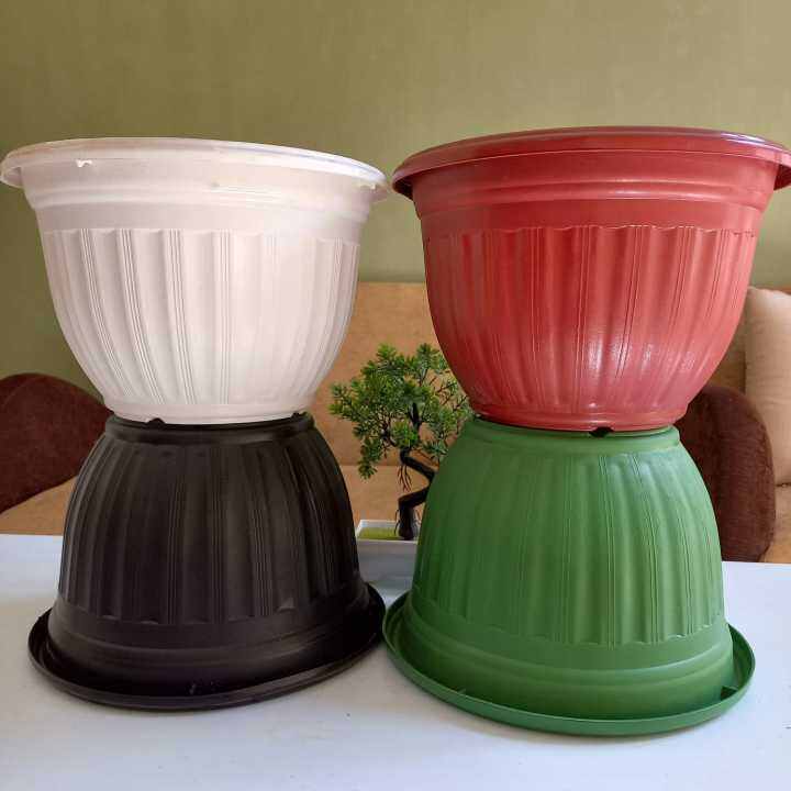 Pot Matahari 40 Panda Star / Pot Bunga / Pot Tanaman / Pot Murah ...