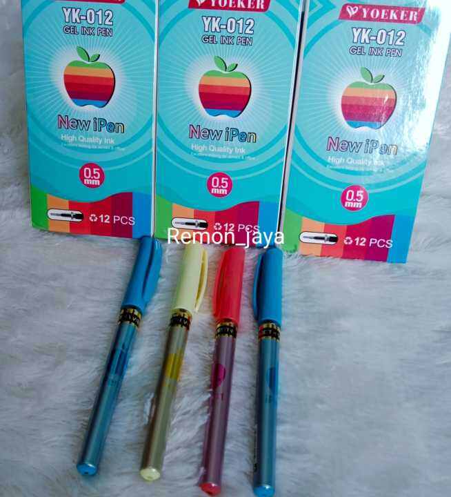 (promo) pulpen apel new ipen 1 pak isi 12 pcs | Lazada Indonesia