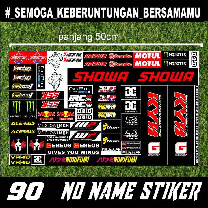 stiker stiker (90) stiker racing /stiker baru / stiker motor / stiker ...