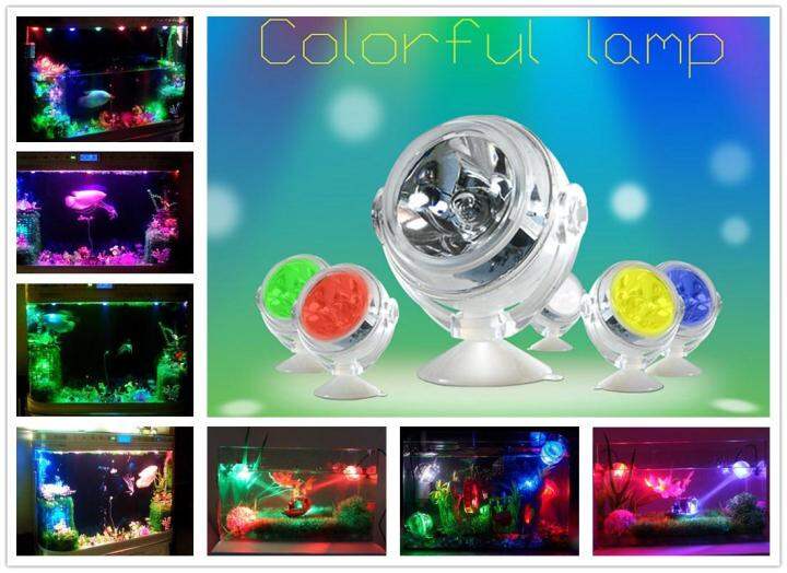 LumiParty LED Fish Tank Spotlight โคมไฟสะท้อนแสง Aquarium โคมไฟตกแต่ง ...