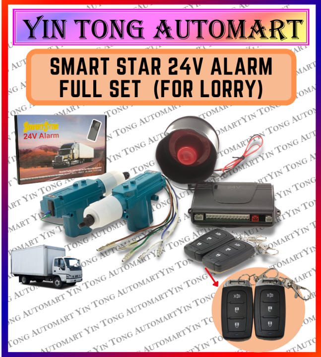 Smart Star 24V Alarm Full Set | Lazada