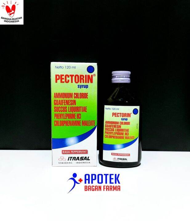PECTORIN SIRUP 120 ML | OBAT BATUK BERDAHAK DAN PILEK | Lazada Indonesia