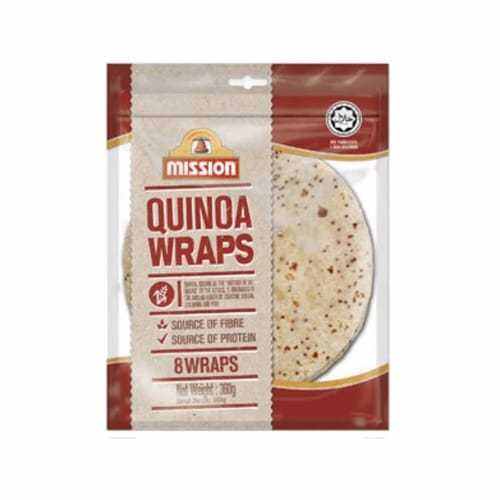 Mission Foods [Quinoa] Tortilla Wraps 8" (8pcs) | Lazada PH