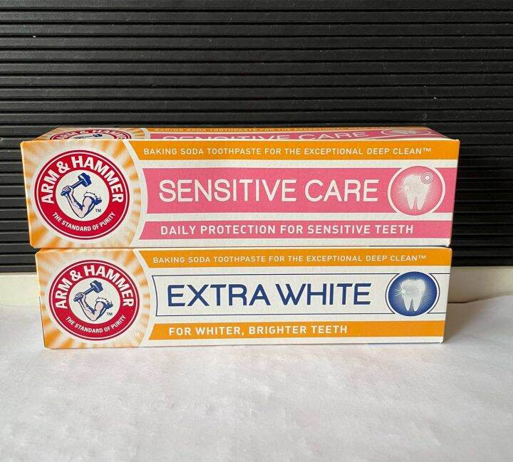 Arm & Hammer Sensitive Care Baking Soda Toothpaste 125 Grams | Lazada PH