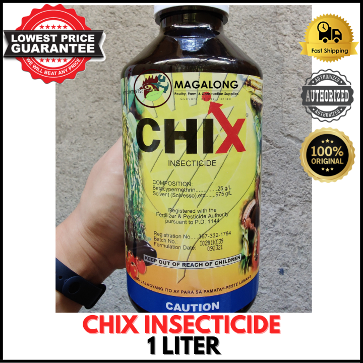 CHIX INSECTICIDE - BETA CYPERMETHRIN, SOLVENT - INSECT KILLER ...