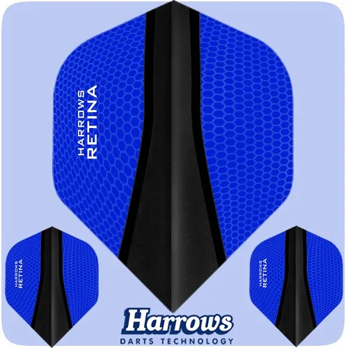 Harrows Standard Retina X Dart Flights - No2 - Standard darts flight ...