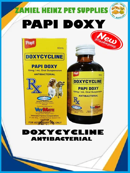 PAPI Doxy Antibacterial (10mg/ml Oral Suspension) | Lazada PH