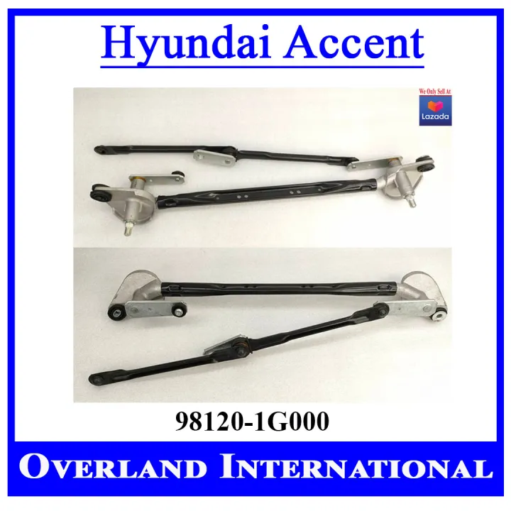 WIPER LINKAGE ASSEMBLY, For Hyundai Accent and Kia Rio Y2006-2011 ...
