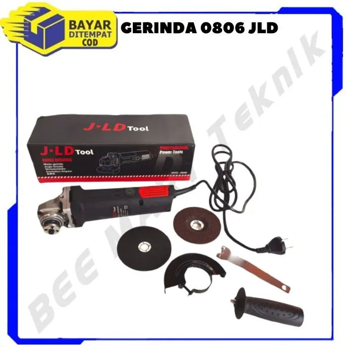 Gerinda tangan murah JLD tools 0802 - Angle grinder 4 inch - Gerinda ...