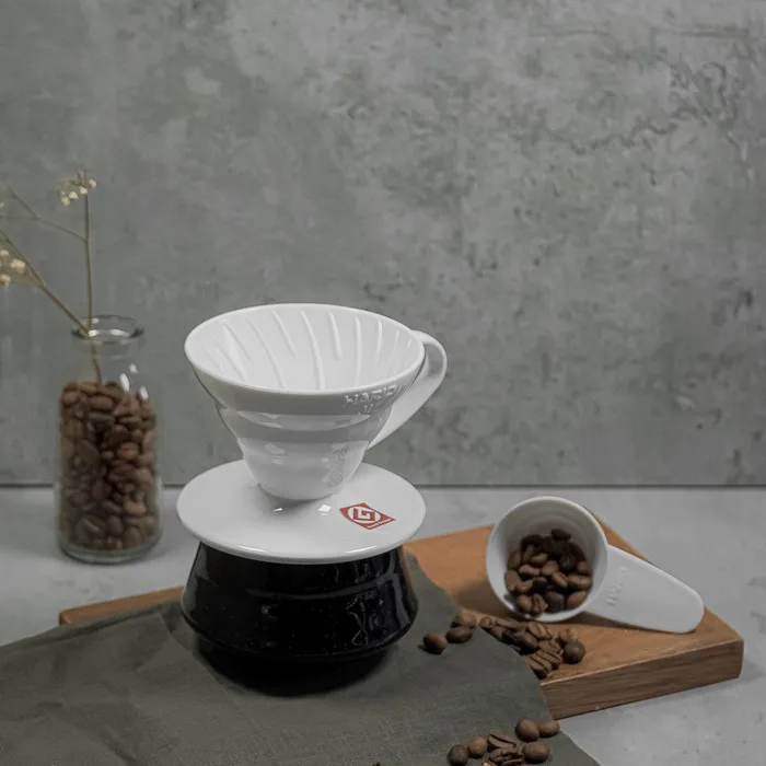 HARIO V60 Dripper 01 Plastic White | Lazada Indonesia