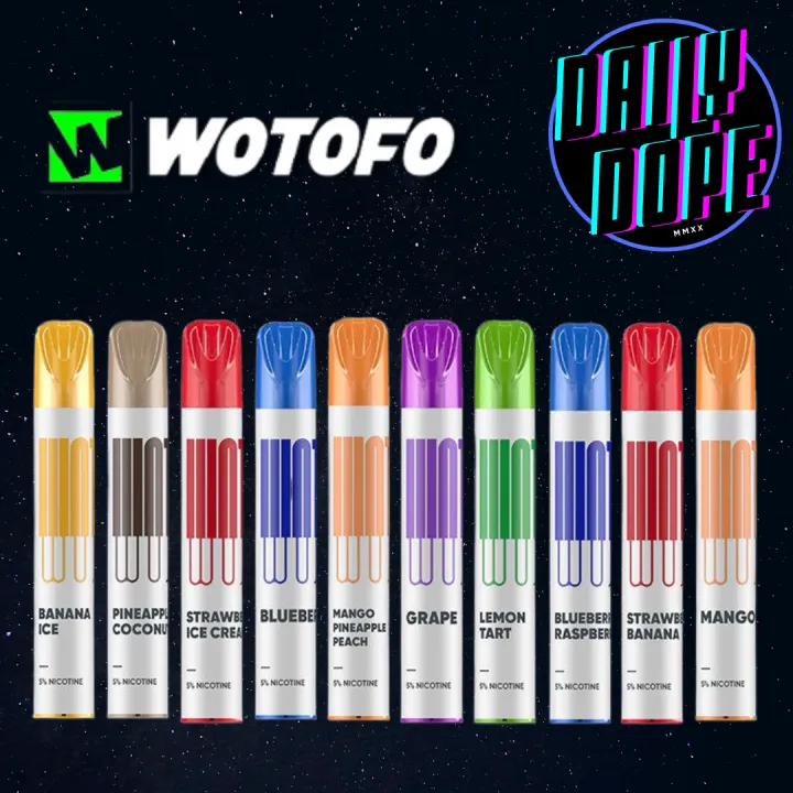 {Legit} Wotofo D11 Disposable Kit 800puffs | Wotofo Disposable Pods 800 ...