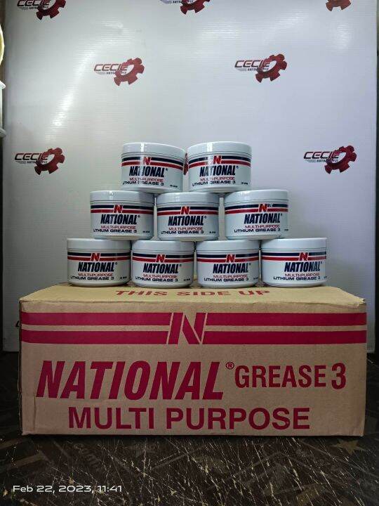 National Multi-Purpose Lithium Grease 3 250g 24pcs 1box Wholesale | Lazada PH