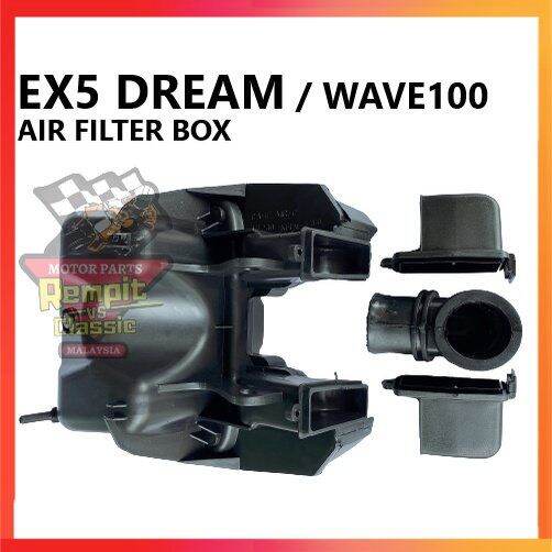 HONDA EX5 DREAM AIR FILTER CASE BOX WAVE100 KOTAK NAFAS ANGIN SET AIR FILTER CASE BOX SET ...