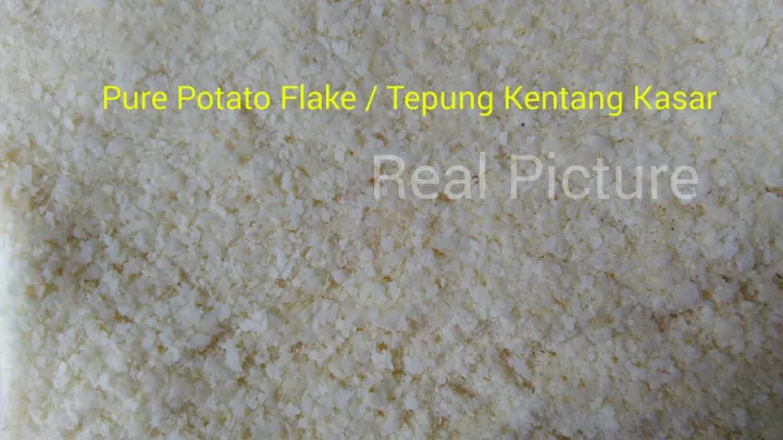 Pure Potato Flake 100GRAM / tepung kentang kasar / mashed potato ...