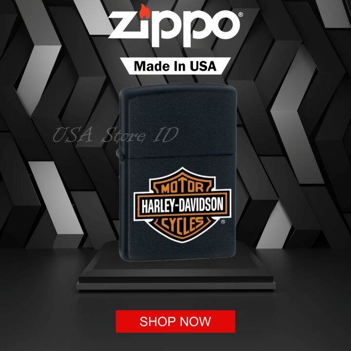 Korek Api Zippo Harley-Davidsonï¿½ 218HD Original Made In USA | Lazada ...