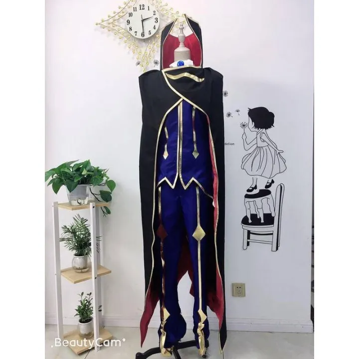 Code Geass R2 Zero cosplay costume | Lazada PH