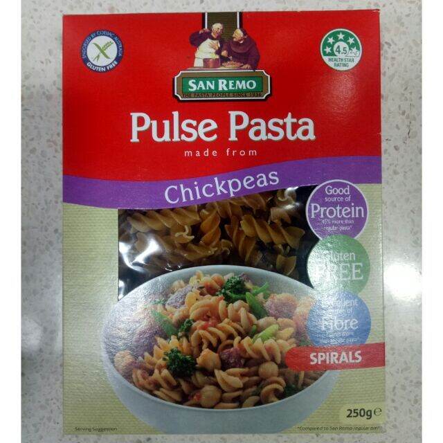 Enjoy food together🔹 San remo Pulse Pasta Chickpeas 250g.มีจำนวนจำกัด ...