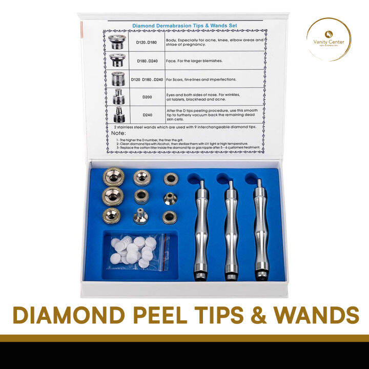 Diamond Tips and Wands Set for Facial | Lazada PH