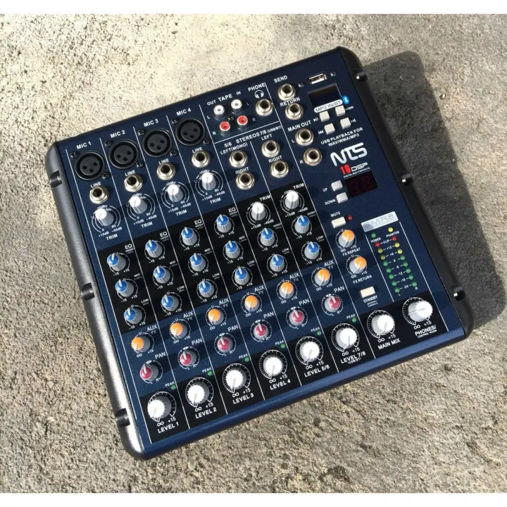 NTS SMR8 MIXER+ECHO+USB+บูสทูส | Lazada.co.th