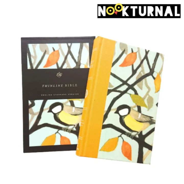 【NEW】ESV Thinline Bible (Autumn) Harbound with Slip Case Hard Cover ...