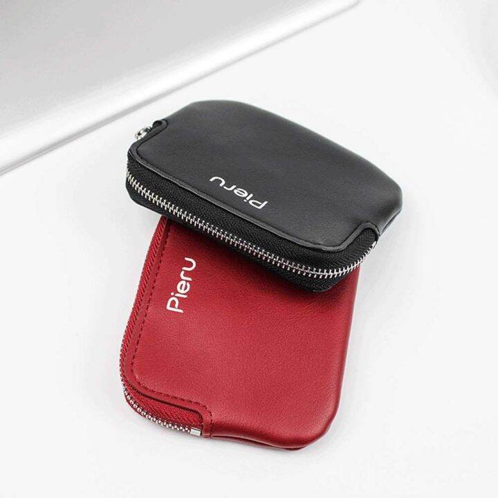 WPOT สุภาพสตรี สาวๆ มินิ หนัง PU เคสการ์ด คลิปเงิน กระเป๋าเงินใบเล็ก ...